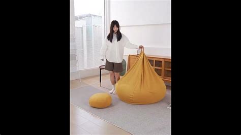 빈백소파 빙백 공쇼파 빔백 에어 1인용 공의자 왕쿠션 Youtube