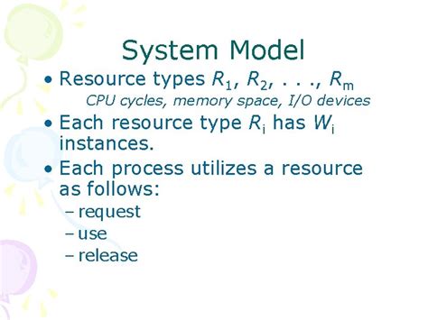 Sistem Operasi 7 Deadlock Deadlock Jika Proses 1