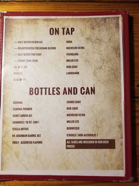 Menu At Moby Dickys Pub And Bar Hendersonville Menu At Moby Dickys Pub And Bar Hendersonville