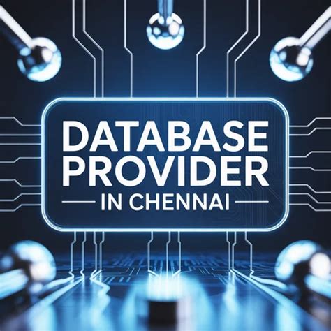 Database Provider In Chennai At ₹ 1499 Pack In Vasai Virar Id 2856512390412