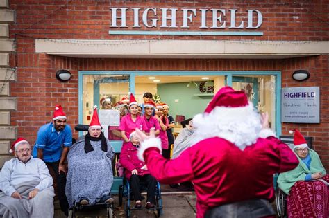 Pendine Care Home Hosts Magical Visit From Father Christmas And Elves