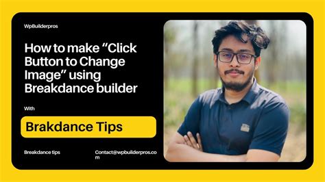 Click Button To Change Image Using Breakdance Builder Breakdance Page Builder Tricks