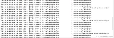 Springboot 定时器和多线程2 定时器实现 Csdn博客