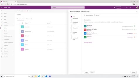Connect To External Data From Dataverse Microsoft Learn