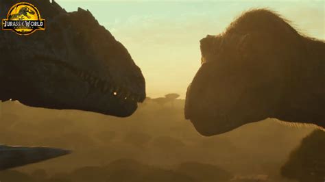 Jurassic World Dominion T Rex Vs Giganotosaurus By Dinoslayer730 On