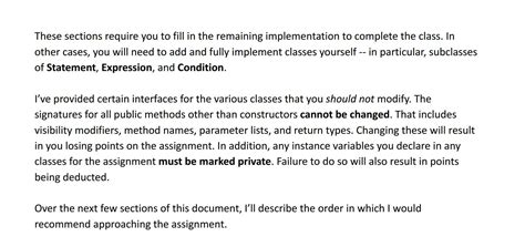 i need help implementing blockstatement and