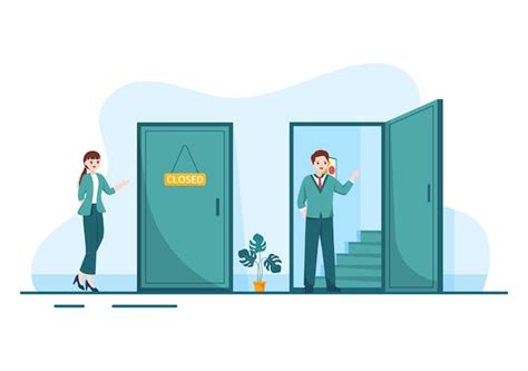 Premium Vector Sexism Illustration With Gender Inequality Between Men