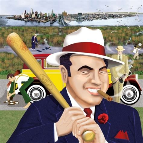 Al Capone With A Baseball Bat
