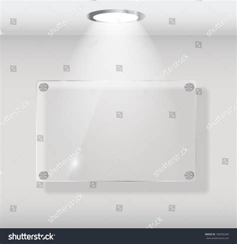 Realistic Glass Frames Vector Illustration Stock Vector Royalty Free