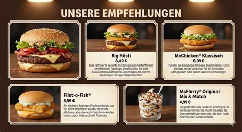Mcdonalds Menüpreise In Deutschland Aktualisiert 2026
