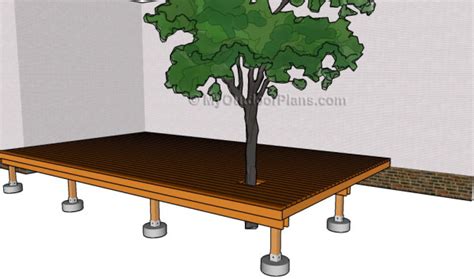 How To Build A Deck Around A Tree MyOutdoorPlans