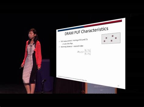 Conference Talks Talk Run Time Accessible Dram Pufs In Commodity