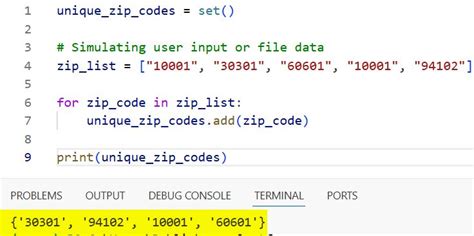 How To Append Values To Set In Python