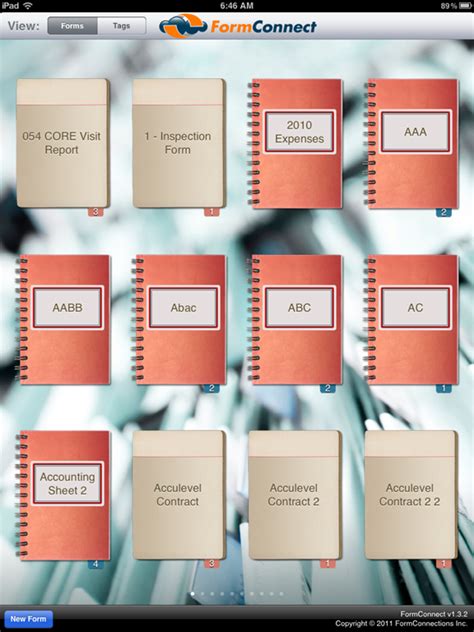 Ios 5 And Formconnect Running On The Ipad Formconnections