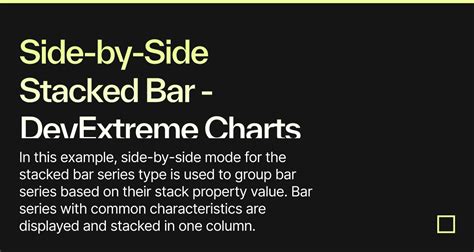 Side By Side Stacked Bar Devextreme Charts Codesandbox