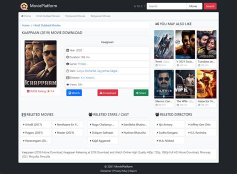 php movie cms download portal by aiodevelopers codester