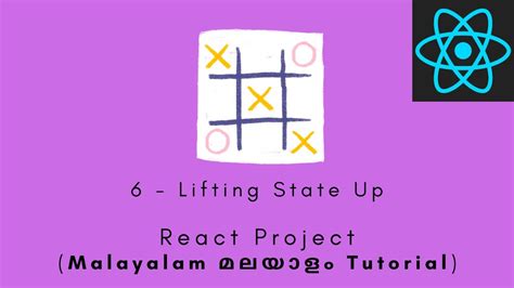 React Project Tic Tac Toe Malayalam Tutorial 6 Lifting State Up