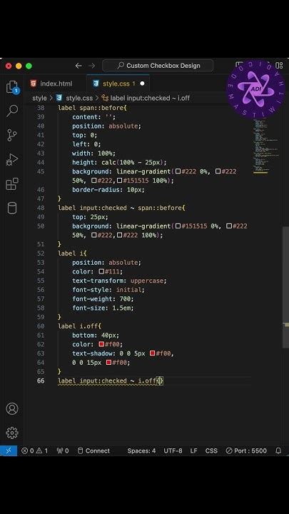 Mind Blowing Css Switch Ui No Javascript Needed 🚀 Coding