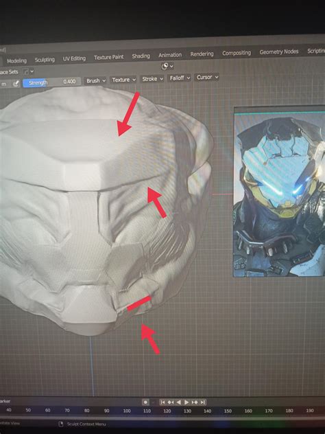 I Want To Get Some Sharp Edges Without Breaking The Main Structure Of The Mesh I M New So I