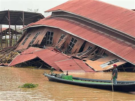 Shan News Burmese Version အင်အားကြီး ငလျင်ကြောင့် အင်းလေးဒေသ နှင့် ဖောင်တော်ဉီး ဘုရားရင်ပြင