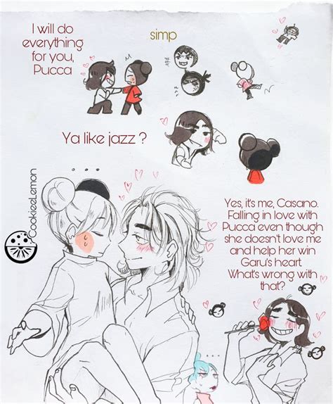 Cookieelemon Posts Tagged Fan Comic Puca Y Garu Pucca Quiere A