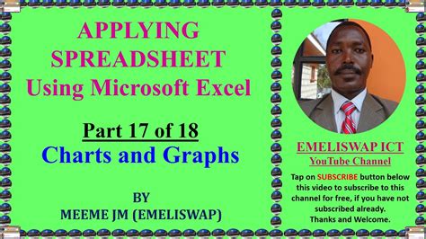charts and graphs in microsoft excel youtube
