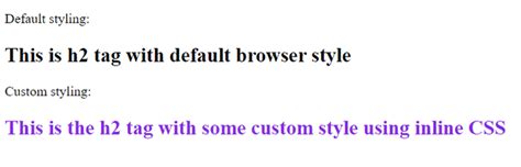 HTML H To H Tag GeeksforGeeks