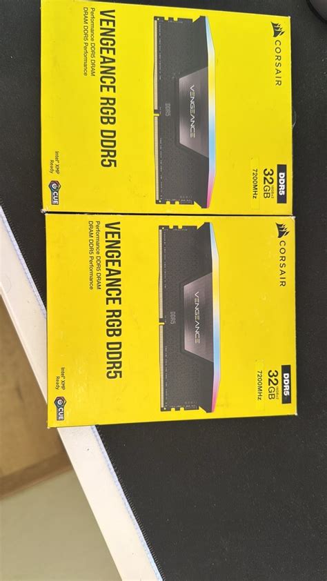 Corsair Vengeance Rgb Ddr5 7200 Mhz