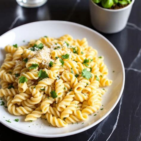 Lemon Garlic Fusilli Pasta Recipe Vugvugi Style