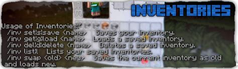 Images Save The Inventories Bukkit Plugins Projects Bukkit