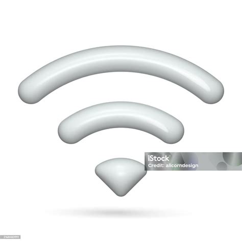 3d 현실적인 Wifi 버블 풍선 풍선 풍선 무선 아이콘 벡터 Wifi 신호 연결 및 네트워크 기호 흰색 신호 벡터 센서 레이더 기술 모양이 투명한 배경에 고립되어 있습니다