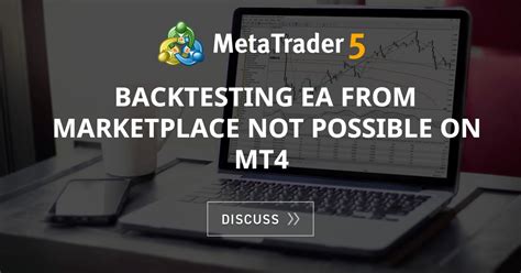 Backtesting Ea From Marketplace Not Possible On Mt4 Scalper Mql4