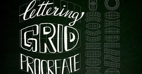Lettering Grids For Procreate Brush Galaxy