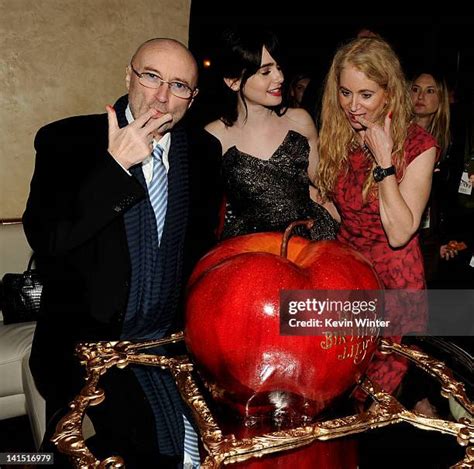 Lily Collins Phil Collins Photos And Premium High Res Pictures Getty