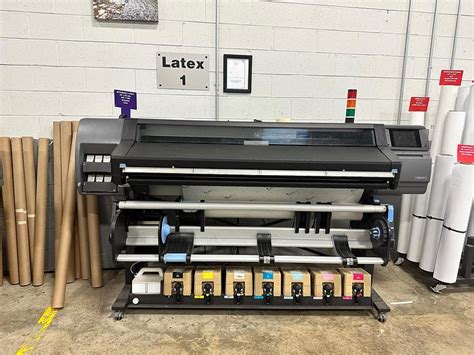 Used Sold 2017 Hp Latex 570 Large Format Printer At Capital Equipment Solutions Inc