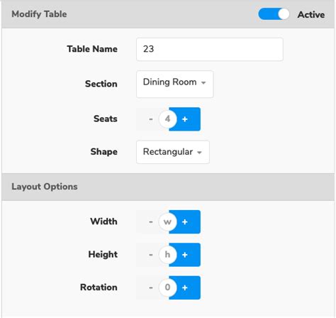 Configure Table Layout In Lighthouse For Skytab Pos Shift4 Knowledge