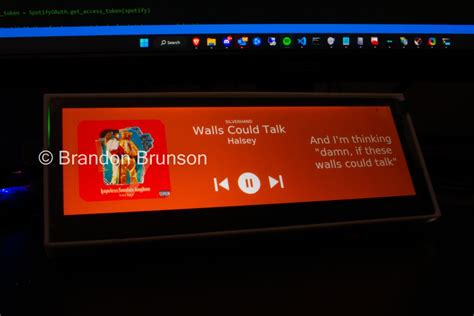 Spotifygui Touchscreen Controller For Spotify Brandons Stories