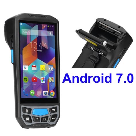 PDA Android Pos Terminal With Printer Touch Screen Bizsion