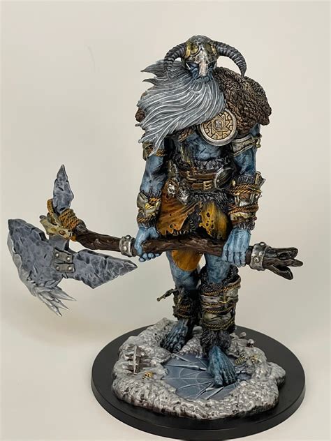 Frost Giant Miniature Etsy