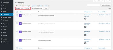 How To Delete All Comments On WordPress Ways