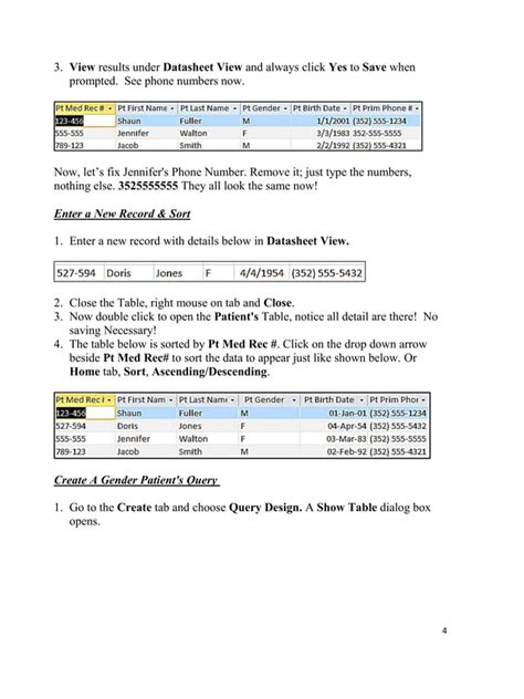 Ms Access Tutorials Pdf