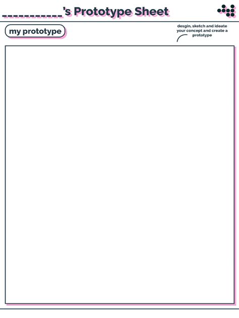 259 Concept To Prototype Activity Sheet Pdf