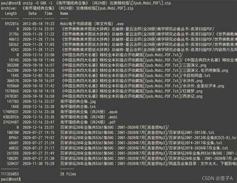 zip压缩包中的文件名乱码问题 7zip c 库解压中文名乱码 csdn博客