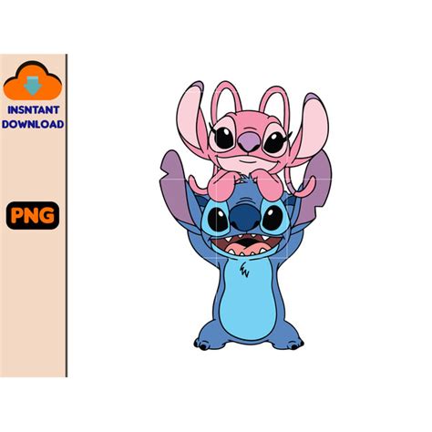 Stitch Png Stitch Valentine Png Couple Valentine Png Vale Inspire