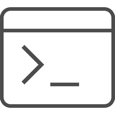 cmd command prompt shell terminal icon