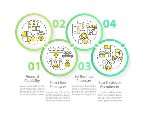 Merge Company Team Effectively Circle Infographic Template Capability