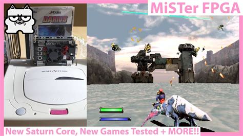 Mister Fpga Sega Saturn Core Testing Big Improvements And New Working Games Youtube
