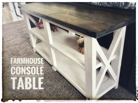 X Base Console Table Ana White