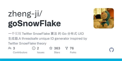 Github Zheng Ji Gosnowflake Twitter Snowflake Go Uid A Threadsafe Unique Id