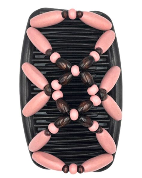 Wood Pink Brown Brown Combs Hair Magic Original